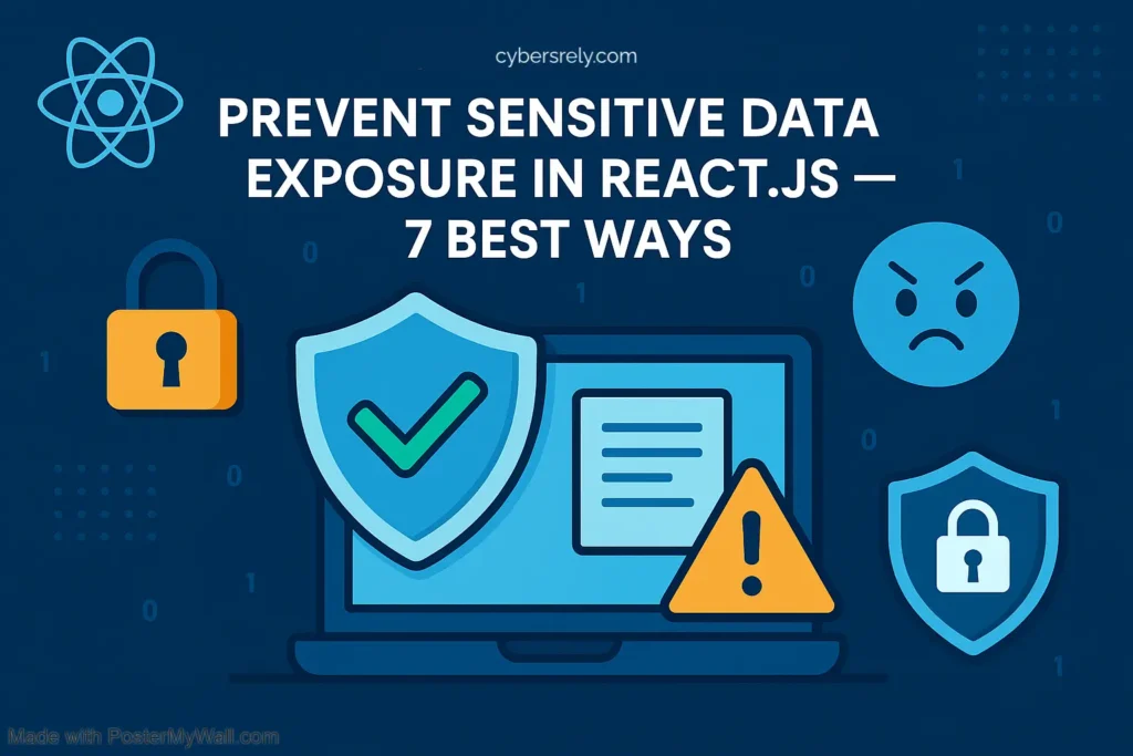 Prevent Sensitive Data Exposure in React.js —7 Best Ways