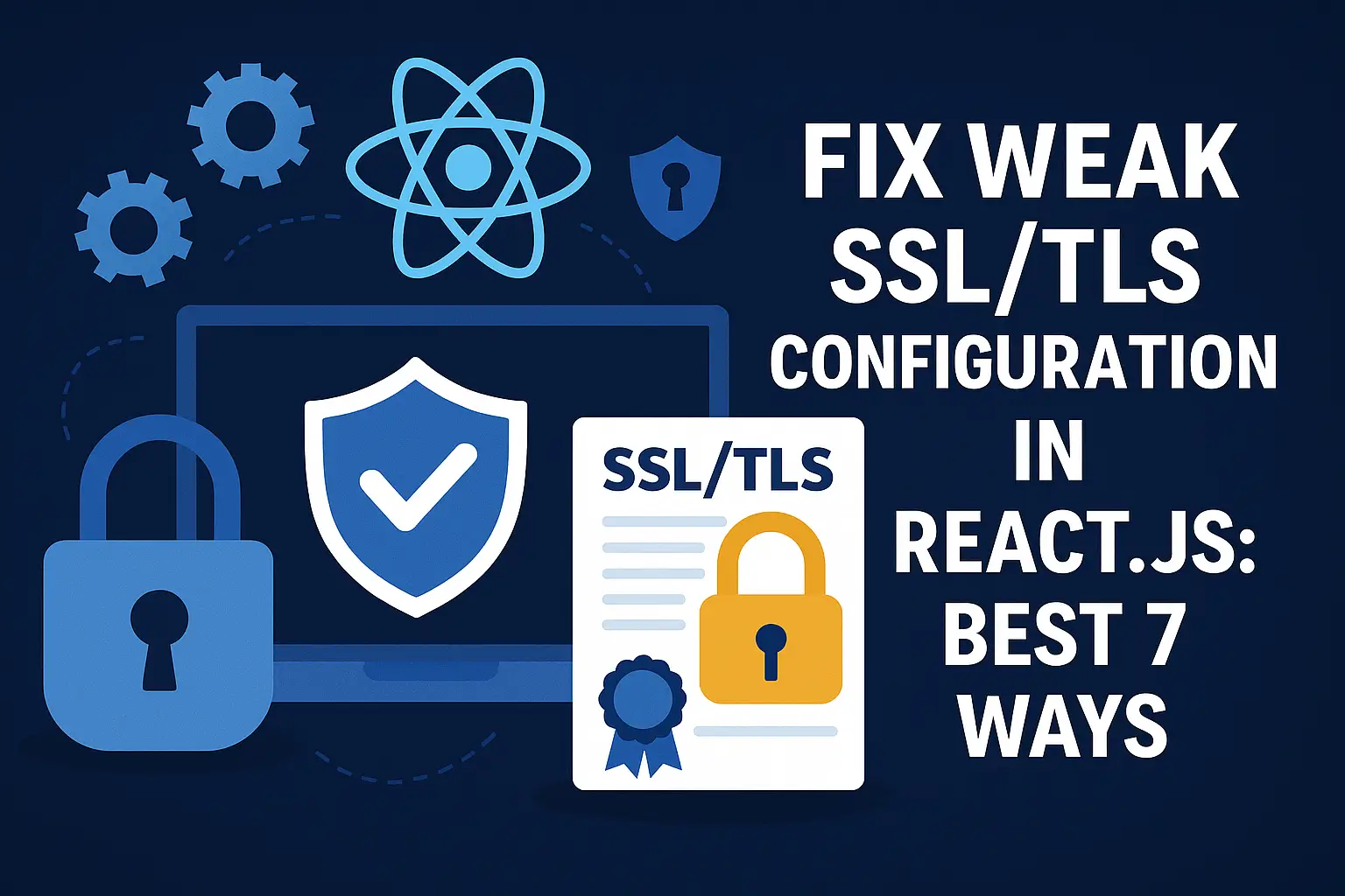 Fix Weak SSL-TLS Configuration in React.js: Best 7 Ways