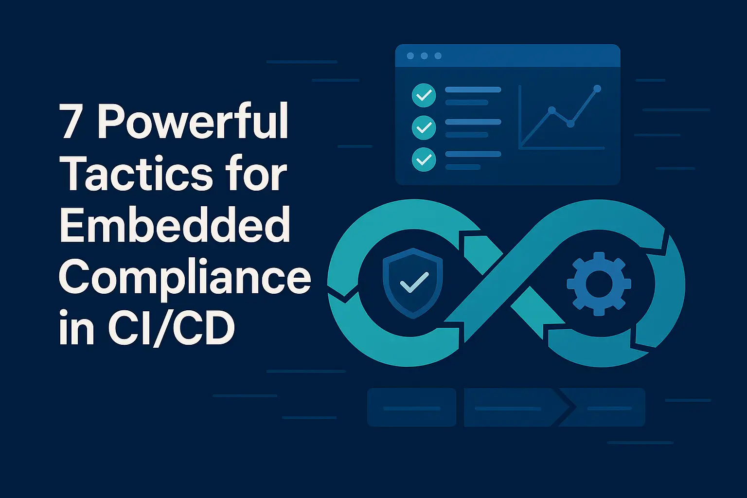 7 Powerful Embedded Compliance in CI/CD Tactics
